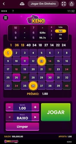 Keno online: como jogar, regras e melhores cassinos em 2026
