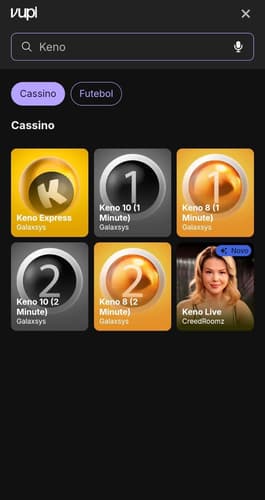 Keno online: como jogar, regras e melhores cassinos em 2026