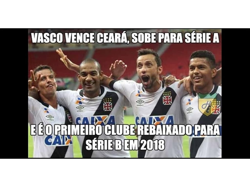 Os melhores memes do retorno do Vasco à Série A - Lance!