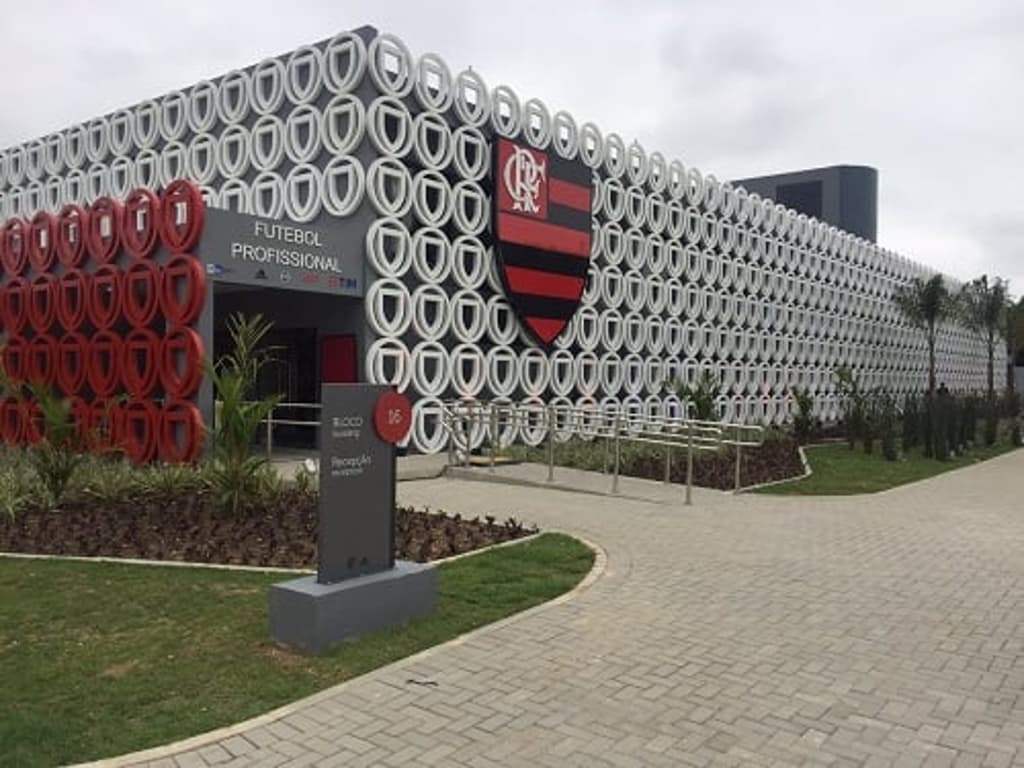 Flamengo inaugura grande estrutura em seu centro de treinamentos - Lance!