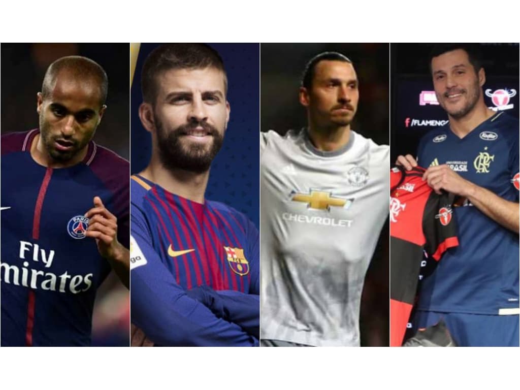 Lucas, Piqué, Ibra, Júlio César... Confira o Vaivém desta segunda - Lance!