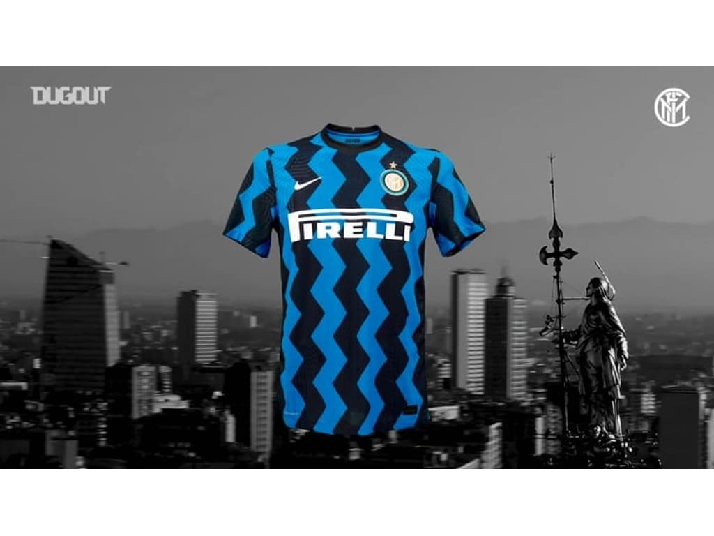 Inter de Milão lança primeiro uniforme para a temporada 20/21 - Lance!