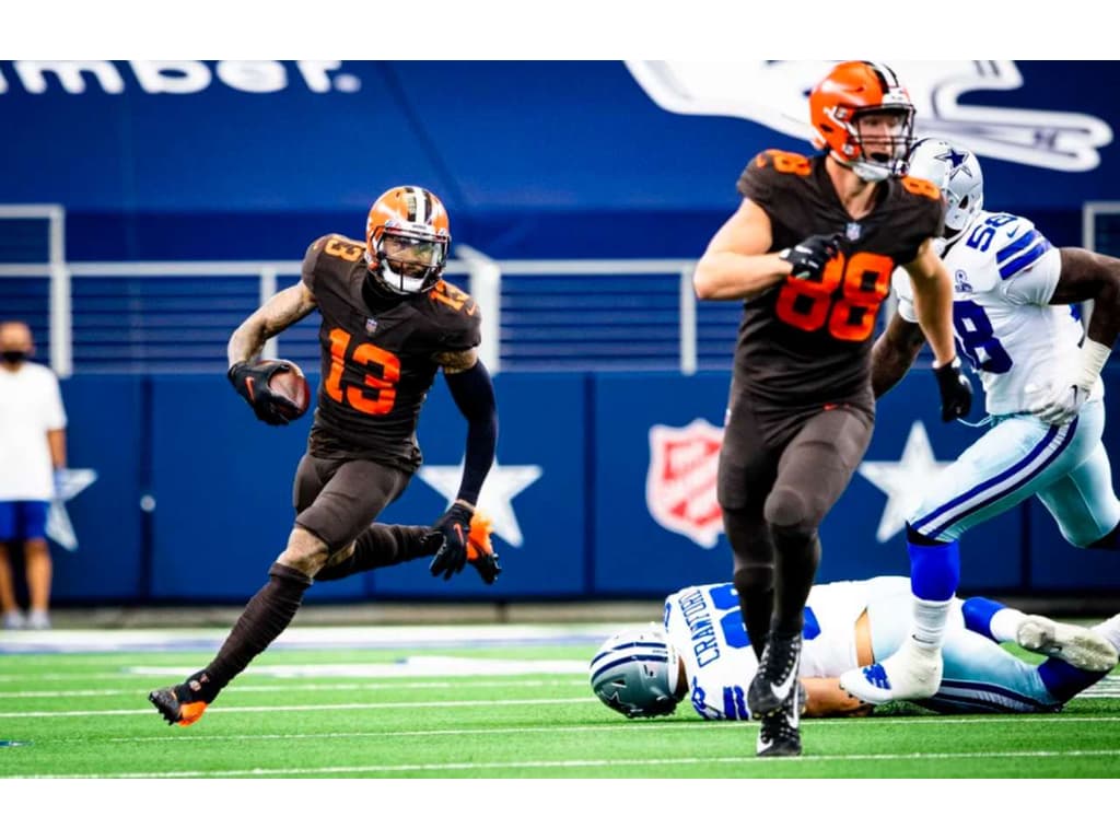 Touchdown fantástico de OBJ é uma das cinco melhores jogadas da semana ...