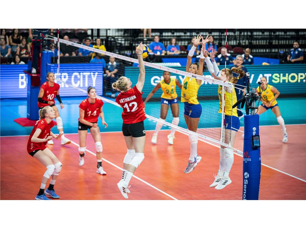 Brasil 'apresenta' Julia Bergmann, vence a Alemanha e larga confiante ...