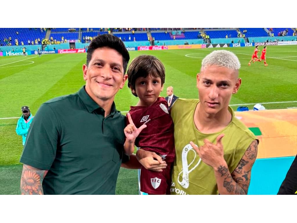 VÍDEO: filho de atacante do Fluminense festeja vitória da Seleção ...