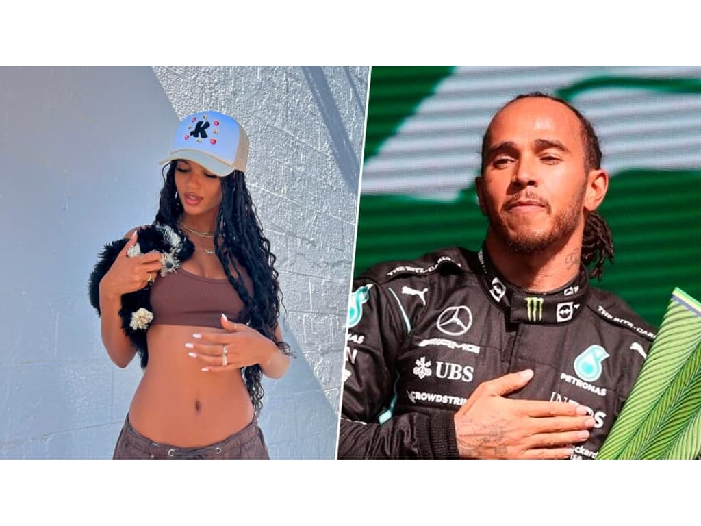 Ex de Kanye West, modelo brasileira é apontada como novo affair de Hamilton - Lance!