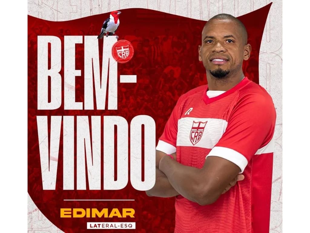 Edimar é oficializado como novo reforço do CBR