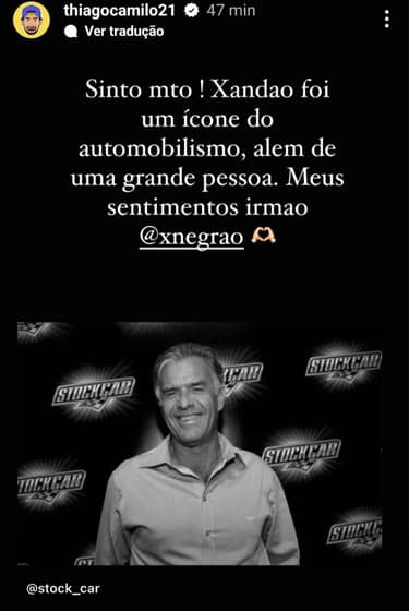 Ex-piloto Alexandre Negrão morre aos 70 anos e personalidades do automobilismo prestam ...