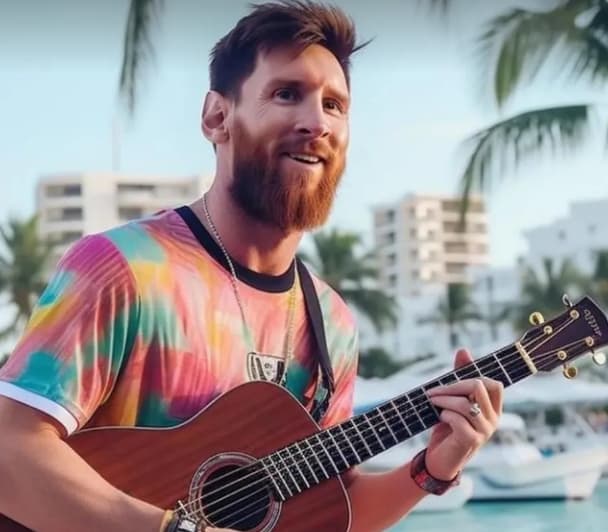 Inteligência Artificial cria fotos de Lionel Messi em Miami; confira ...