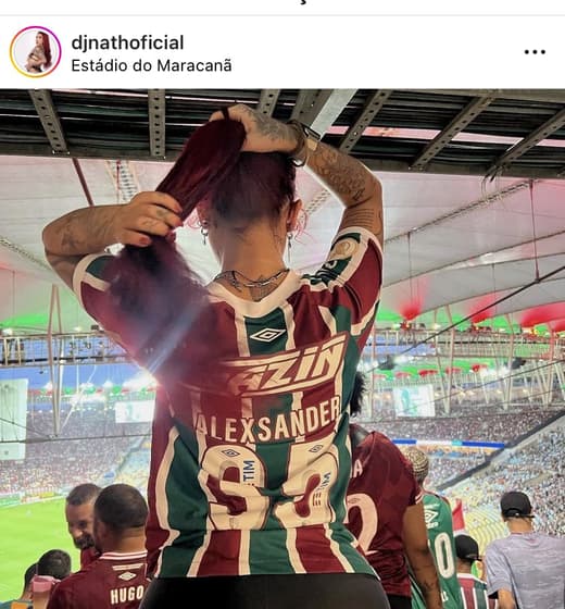 DJ Nath, influencer do Fluminense, viraliza nas redes sociais com vídeo ...