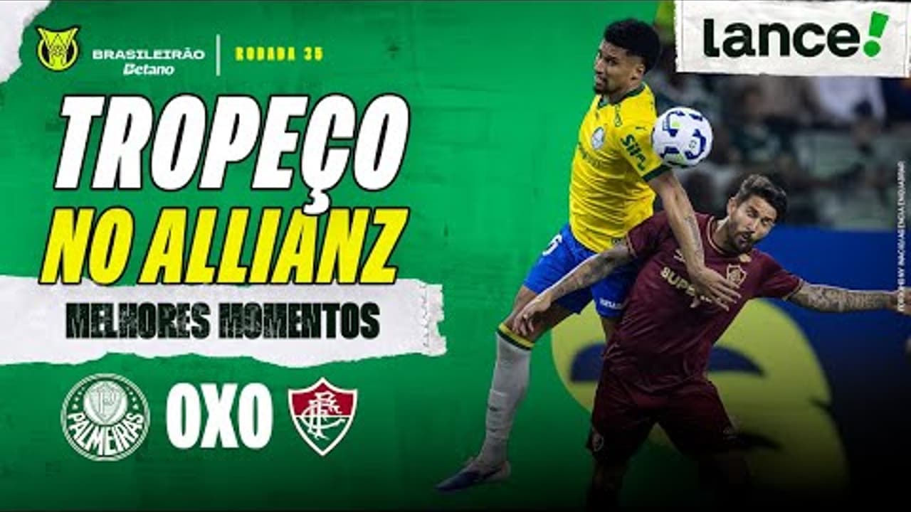 PALMEIRAS 0 X 0 FLUMINENSE – MELHORES MOMENTOS – BRASILEIRÃO 2025 – 35ª ...