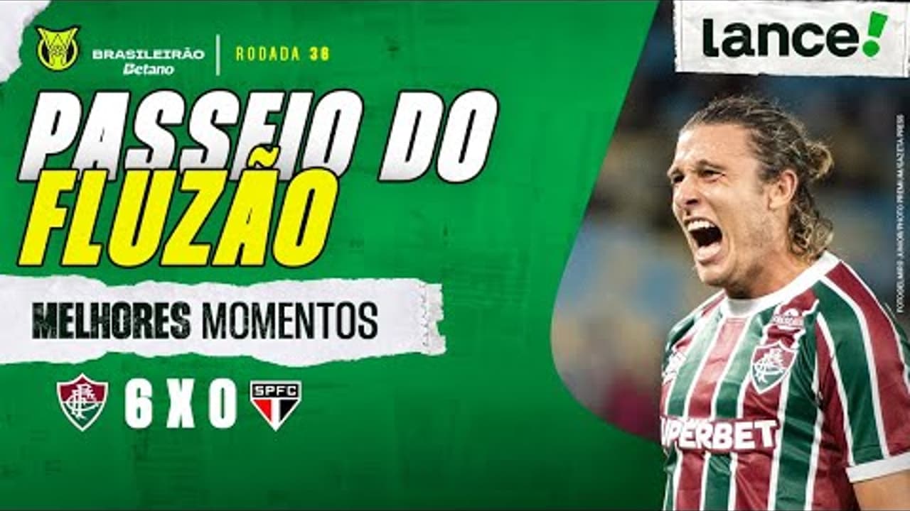 FLUMINENSE 6 X 0 SÃO PAULO – MELHORES MOMENTOS – BRASILEIRÃO 2025 – 36ª ...