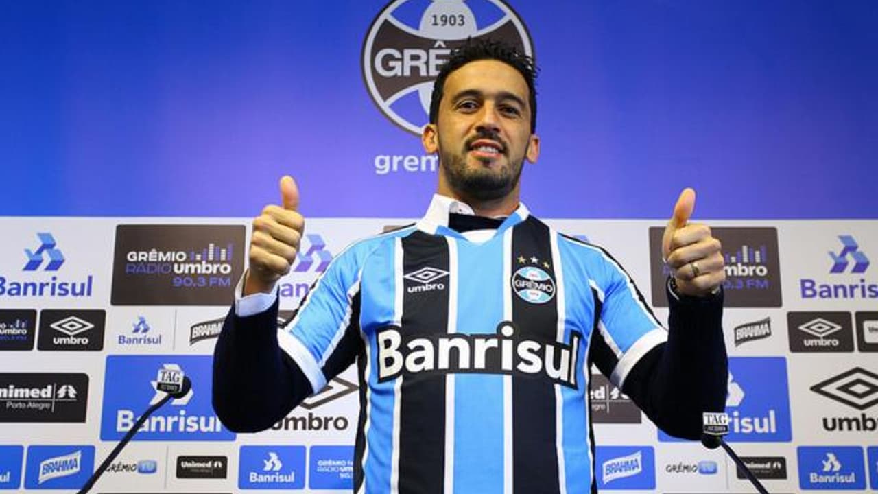 Edílson é apresentado no Grêmio e revela: 'Clube que aprendi a amar ...