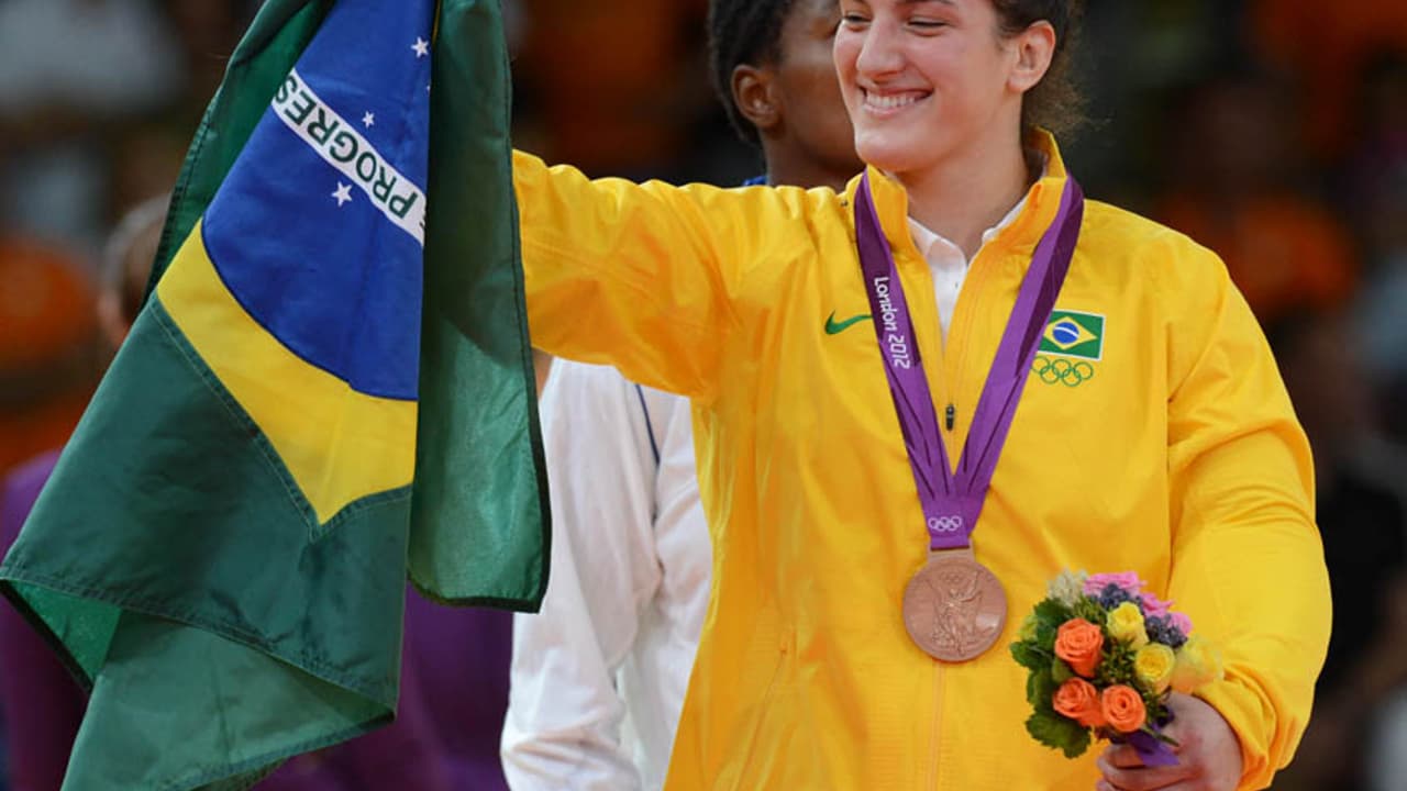 Mayra Aguiar: "Quero ser lembrada como uma atleta esforçada" - Lance!