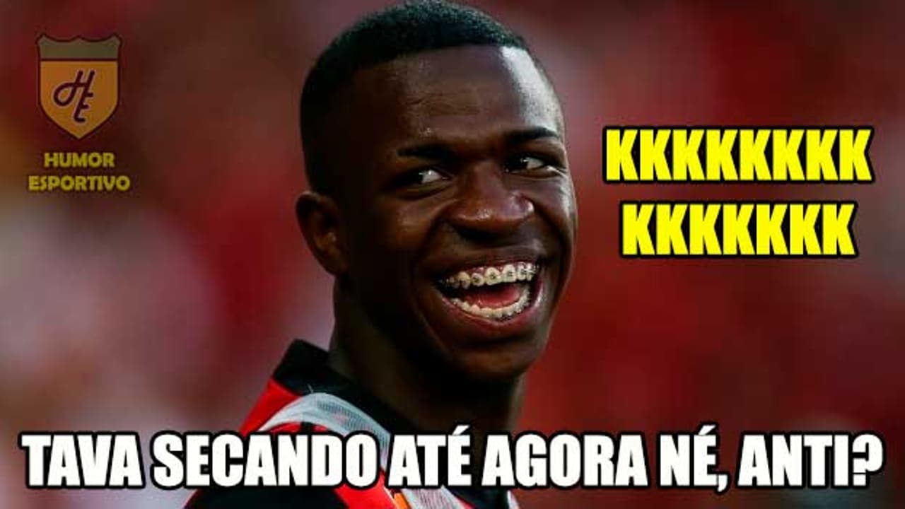 Vinícius Jr. resolve o jogo e vira protagonista dos memes; confira - Lance!