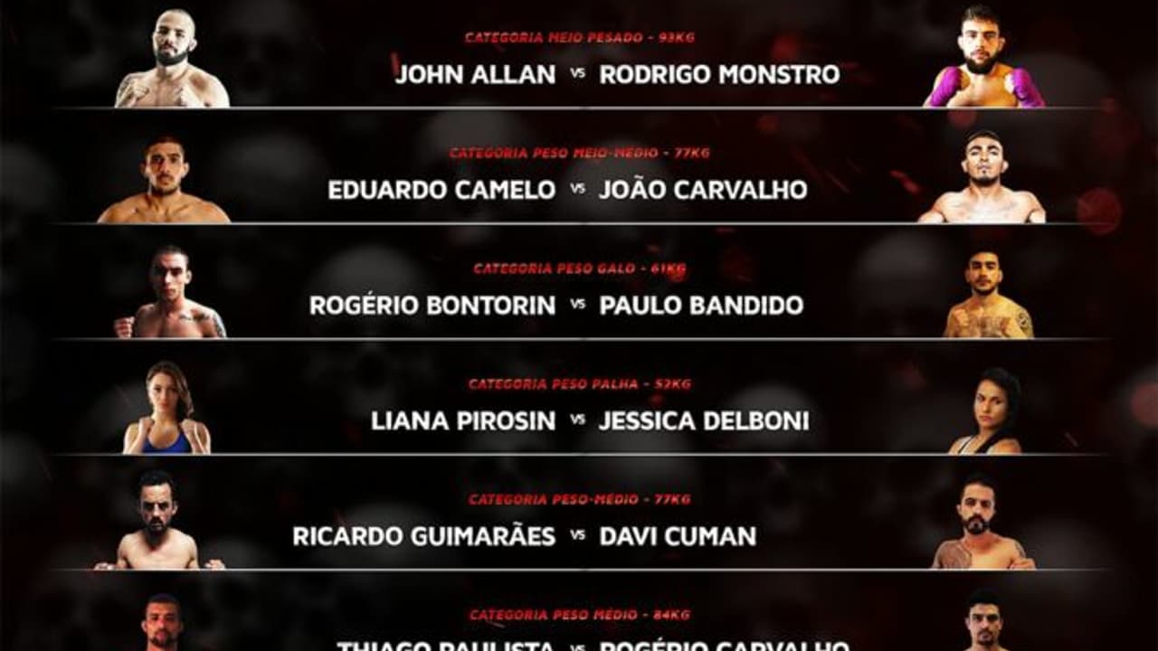 Ex-UFC Rodrigo Monstro encara John Allan no main event do Imortal FC 8 ...