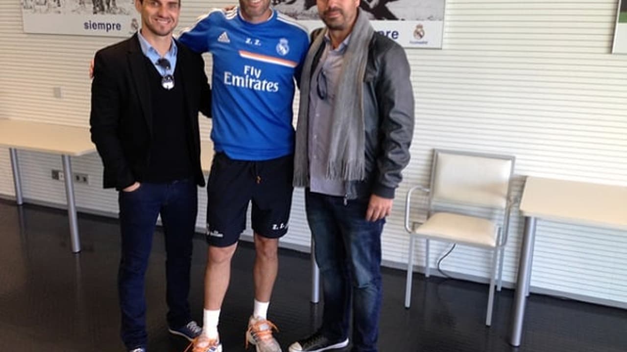 Sávio comemora mais uma conquista de Champions pelo Real Madrid