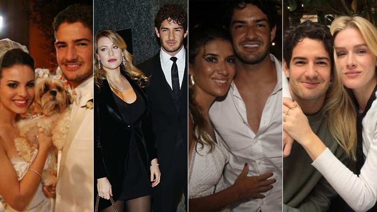 Relembre os principais romances na vida de Alexandre Pato - Lance!