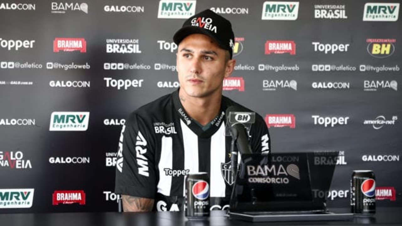 Vinicius é apresentado no Galo e diz que vai dançar depois dos gols ...