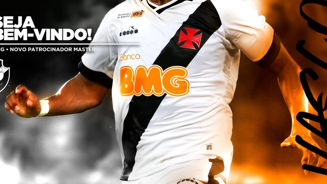 Vasco anuncia oficialmente o patrocínio máster do BMG - Lance!