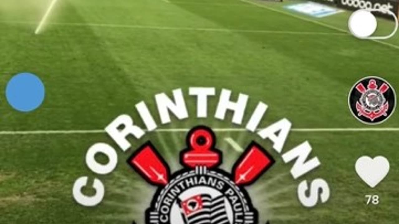 Corinthians estreia no TikTok e ganha sticker exclusivo no aplicativo