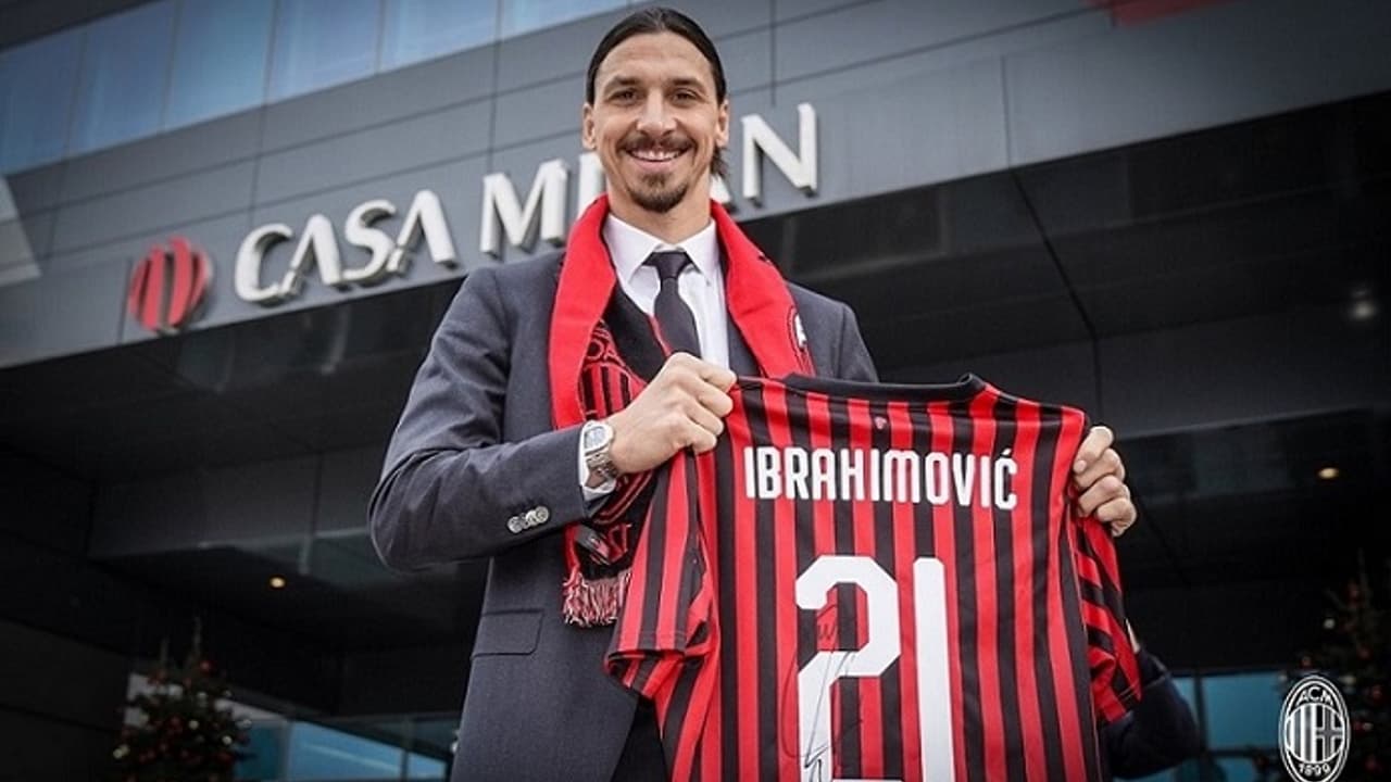 De volta: Ibrahimovic é oficialmente apresentado no Milan