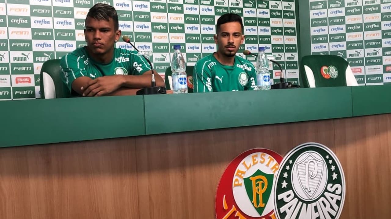 Alan e Veron agradecem ao apoio de Dudu agora no profissional do Verdão