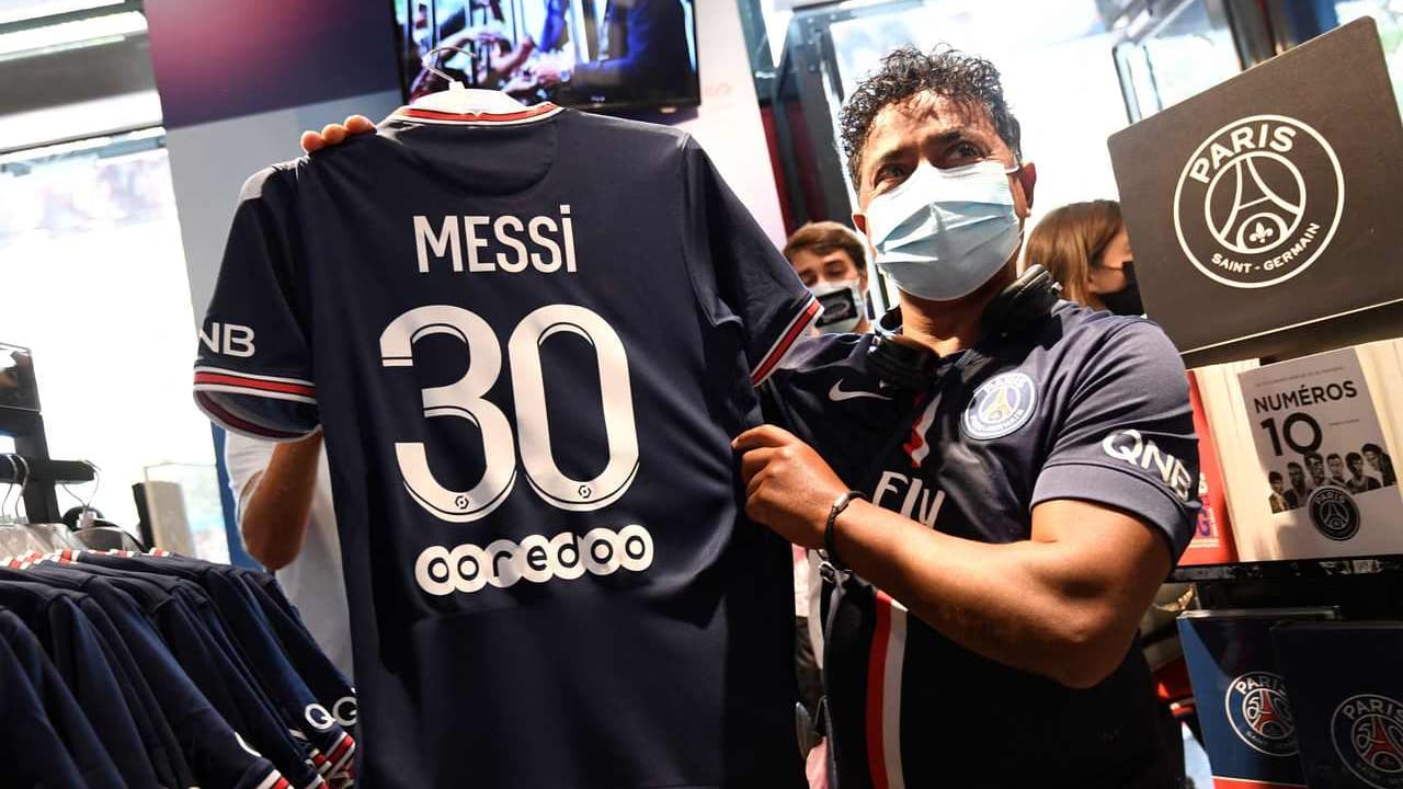 Acordo com Messi faz busca por produtos do PSG aumentar em lojas online ...