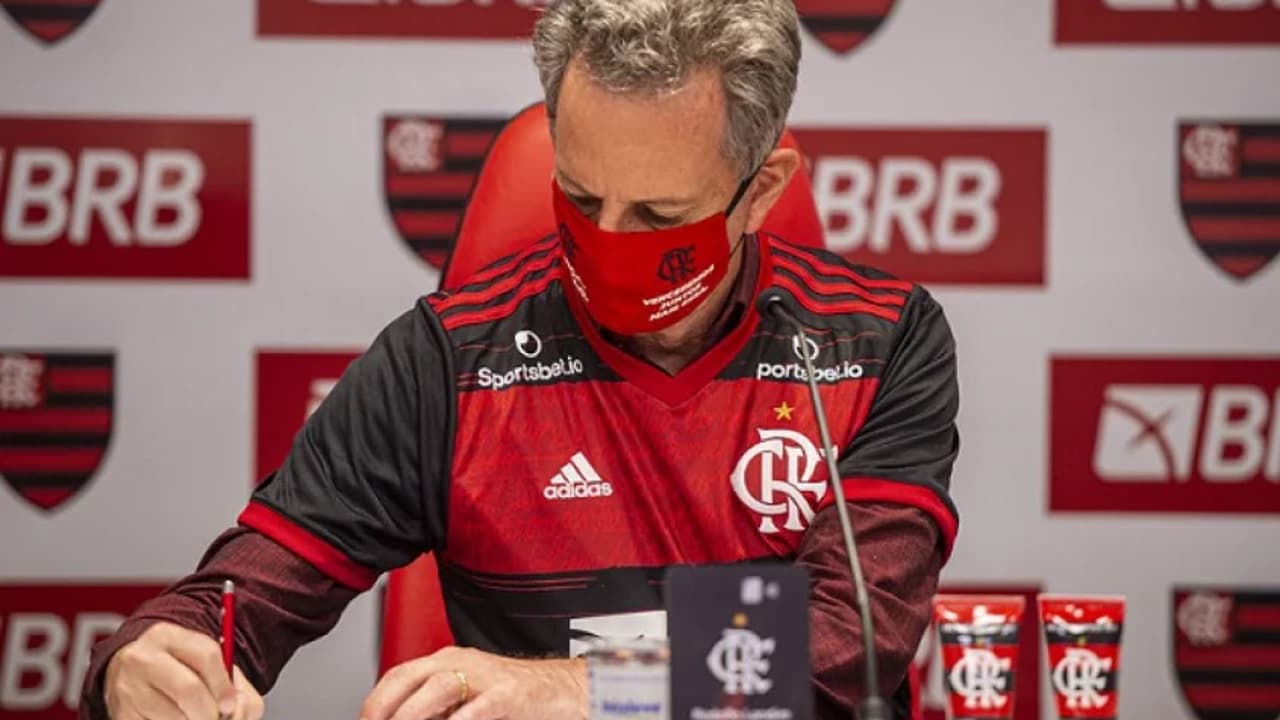 Presidente do Flamengo, Landim explica por que é contra perda de pontos ...