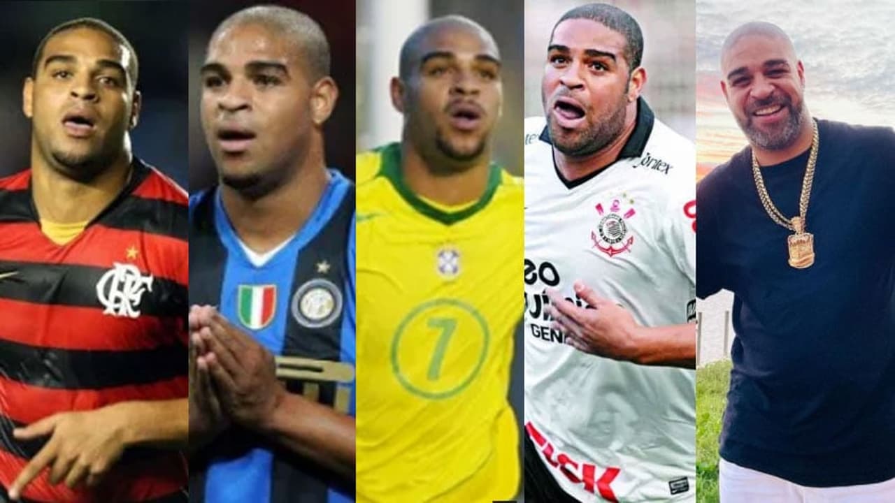 Adriano completa 40 anos: como vive hoje o Imperador do futebol? - Lance!