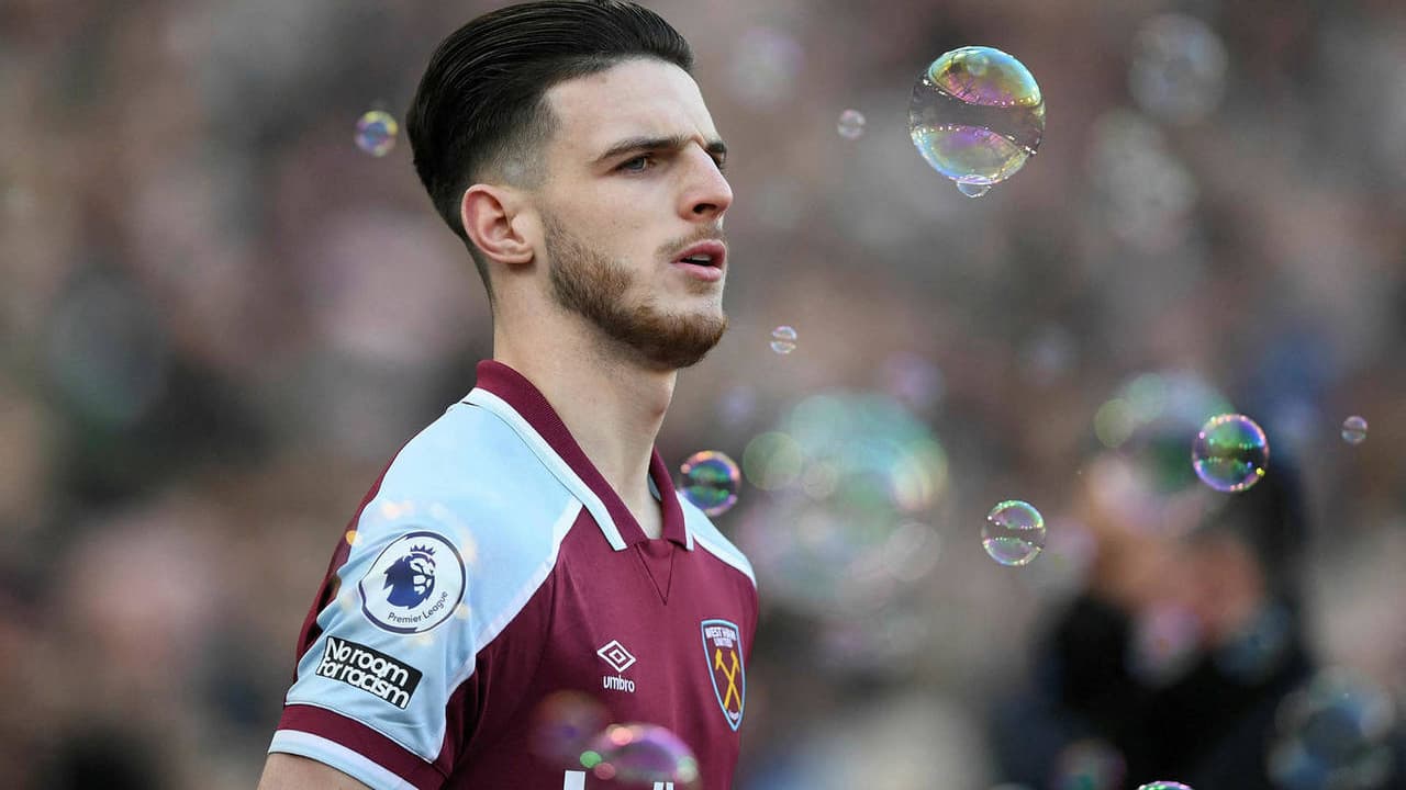 Declan Rice só deixará o West Ham por R$ 868 milhões; volante pode ser ...