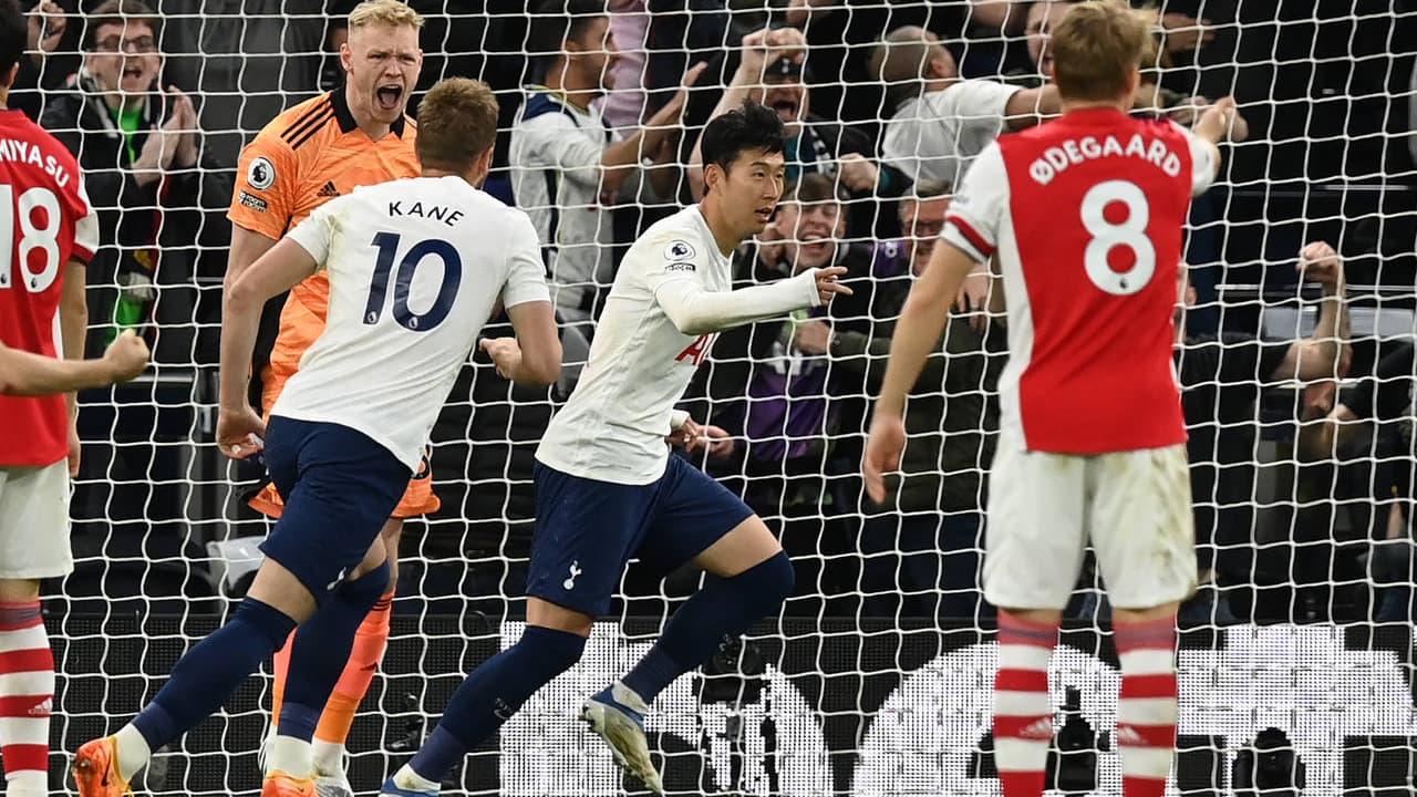 Com gols de Kane e Son, Tottenham bate o Arsenal em clássico e acirra a ... Com gols de Kane e Son, Tottenham bate o Arsenal em clássico e acirra a ...