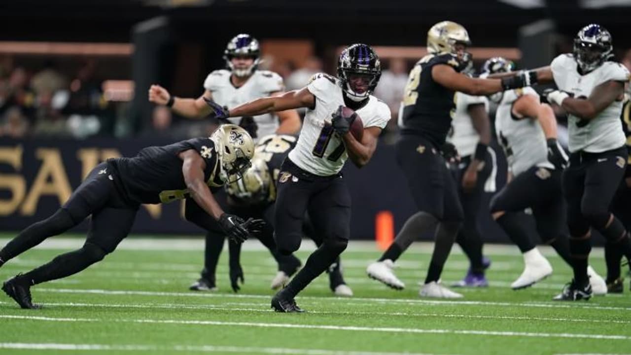 Baltimore Ravens vence New Orleans Saints no encerramento da 9ª semana ...