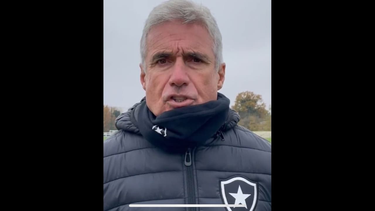 Luís Castro projeta jogos do Botafogo contra Crystal Palace e Charlton ...