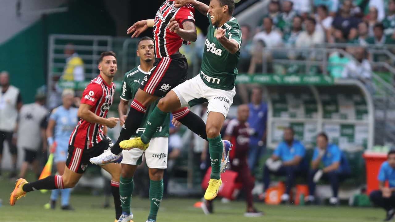 Palmeiras e São Paulo empatam sem gols no primeiro clássico paulista em ...