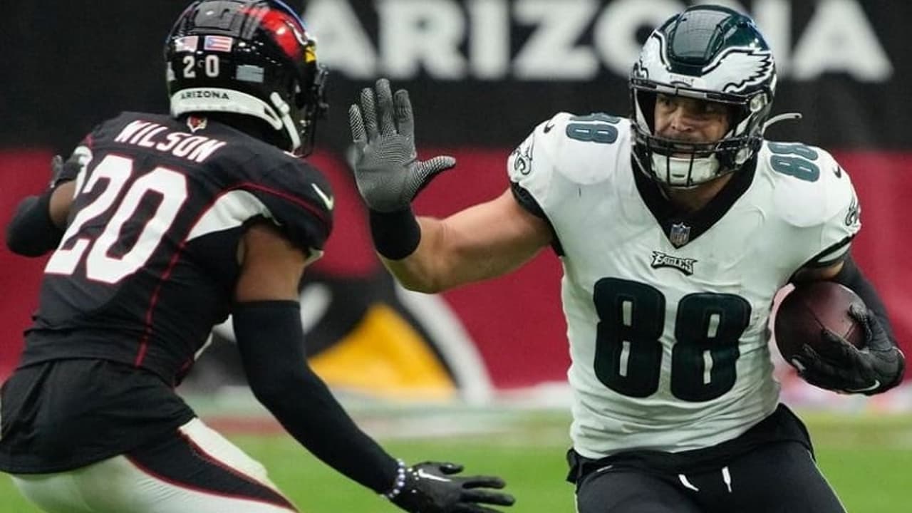 Ofuscado por Travis Kelce, Dallas Goedert não se importa em ser o outro ...