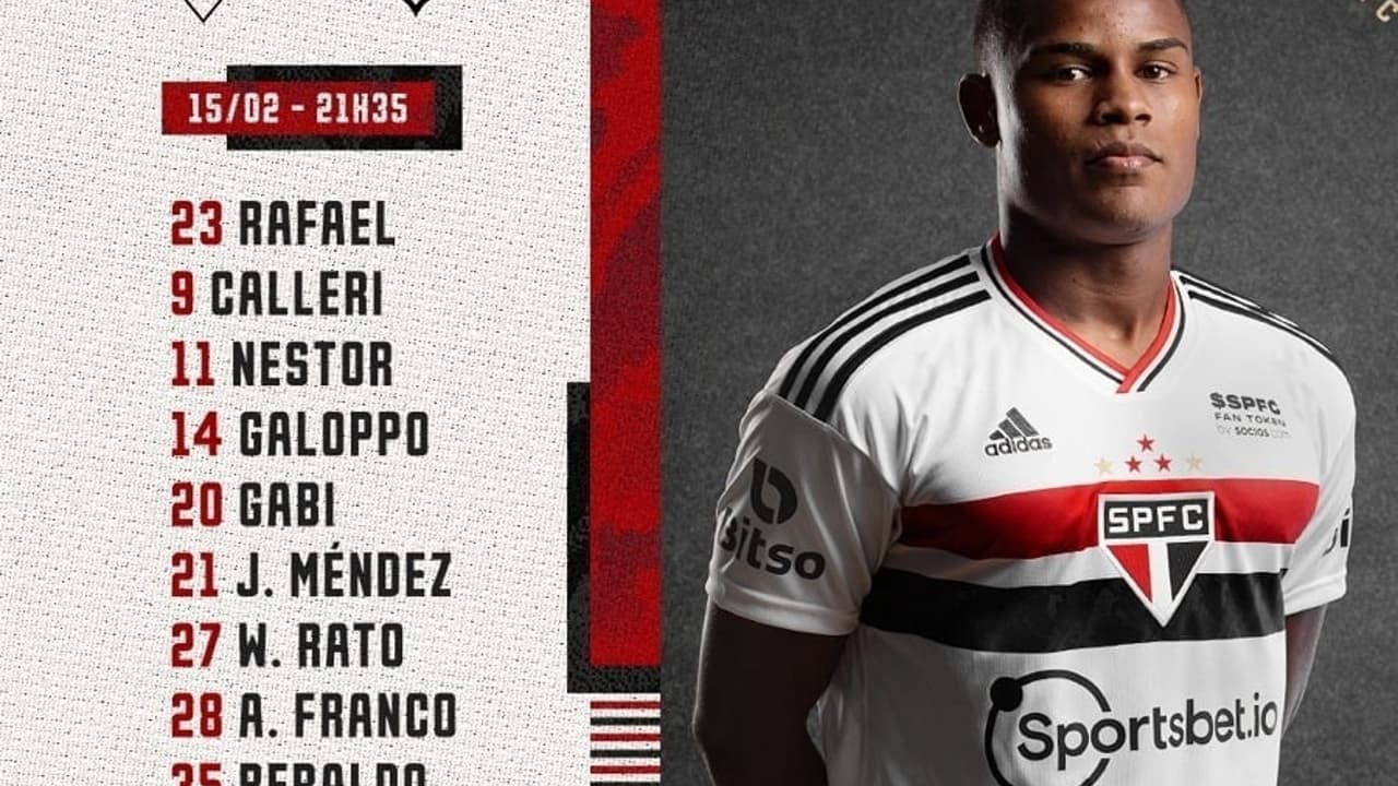 Recuperados, Nestor e Alan Franco serão titulares do São Paulo contra a ...