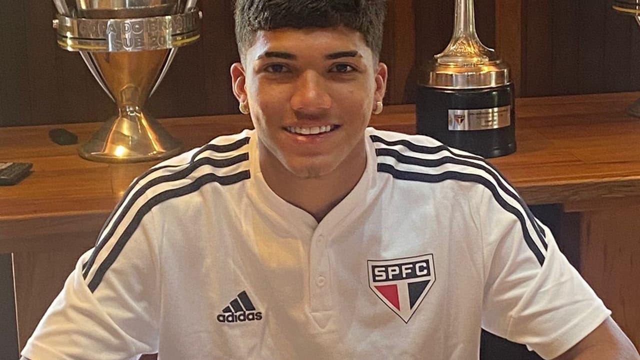 Quem é William Gomes, atacante da base do São Paulo
