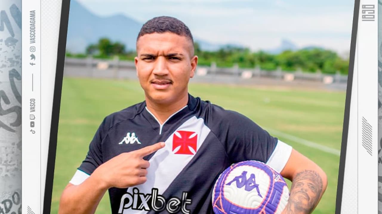 Vasco anuncia a contratação de Mateus Carvalho