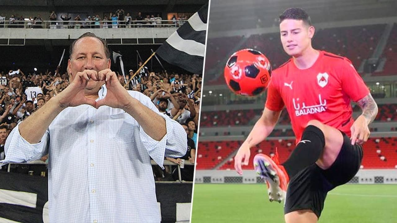 Botafogo e James Rodríguez: John Textor vê acerto como improvável, mas ...