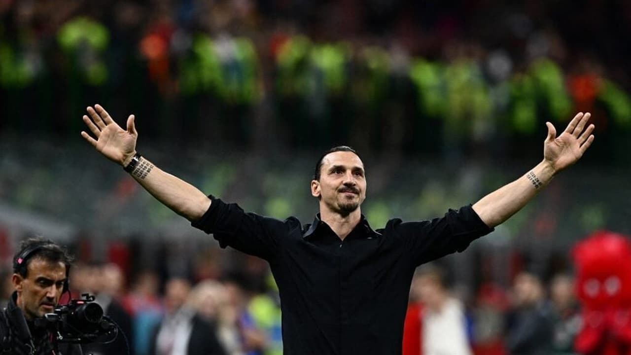 Aos 41 anos, Ibrahimovic não segura as lágrimas e anuncia aposentadoria ...