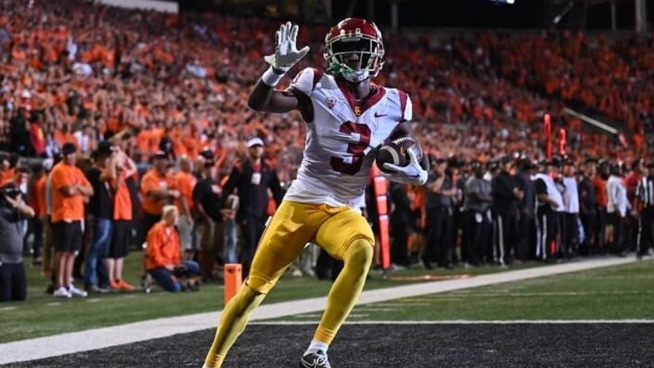 Jordan Addison celebra estar no Minnesota Vikings