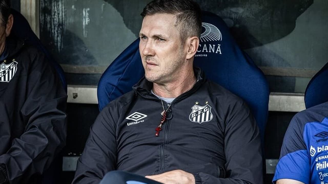 Turra lamenta má fase do Santos, mas reforça confiança no elenco: 'Esse ...