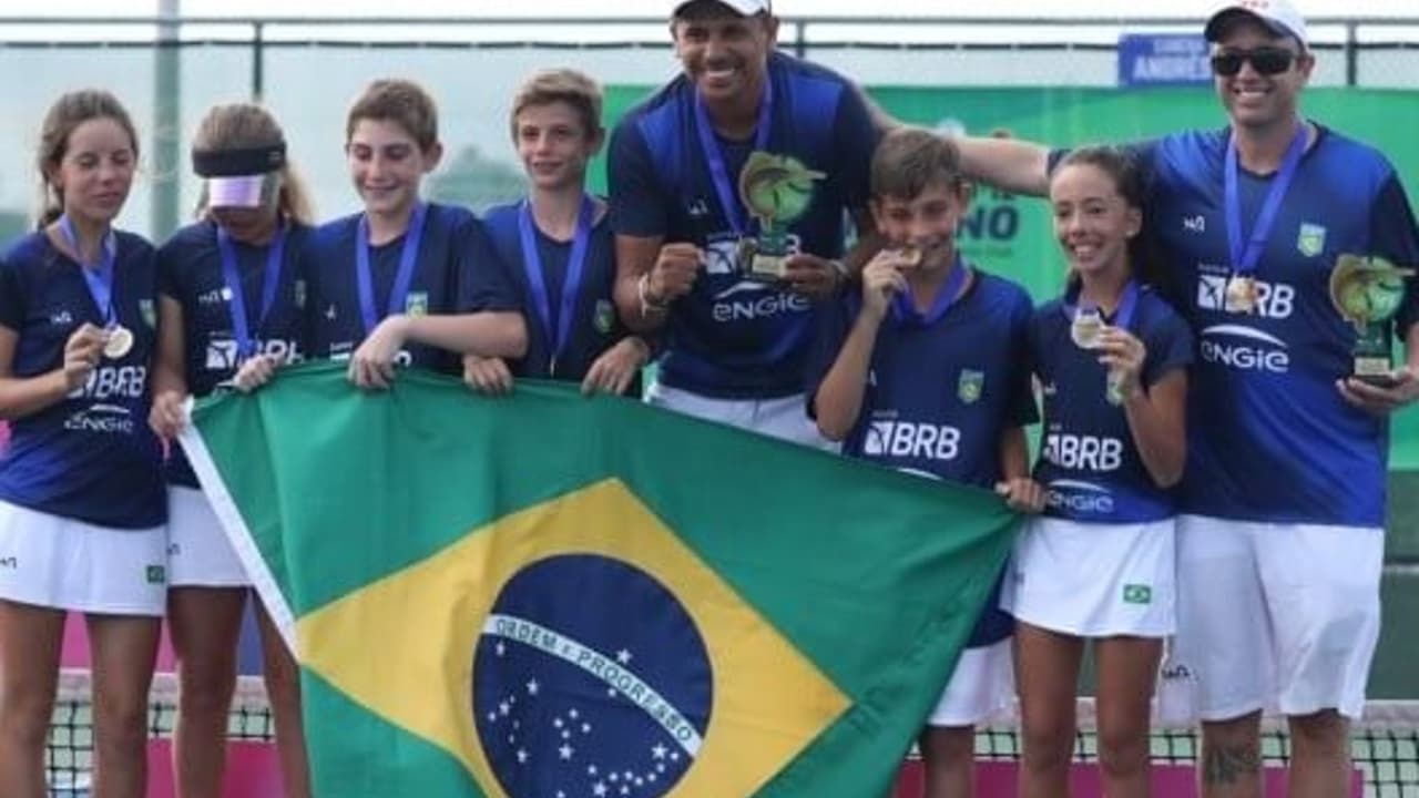 Brasil é campeão Sul-Americano de 12 anos