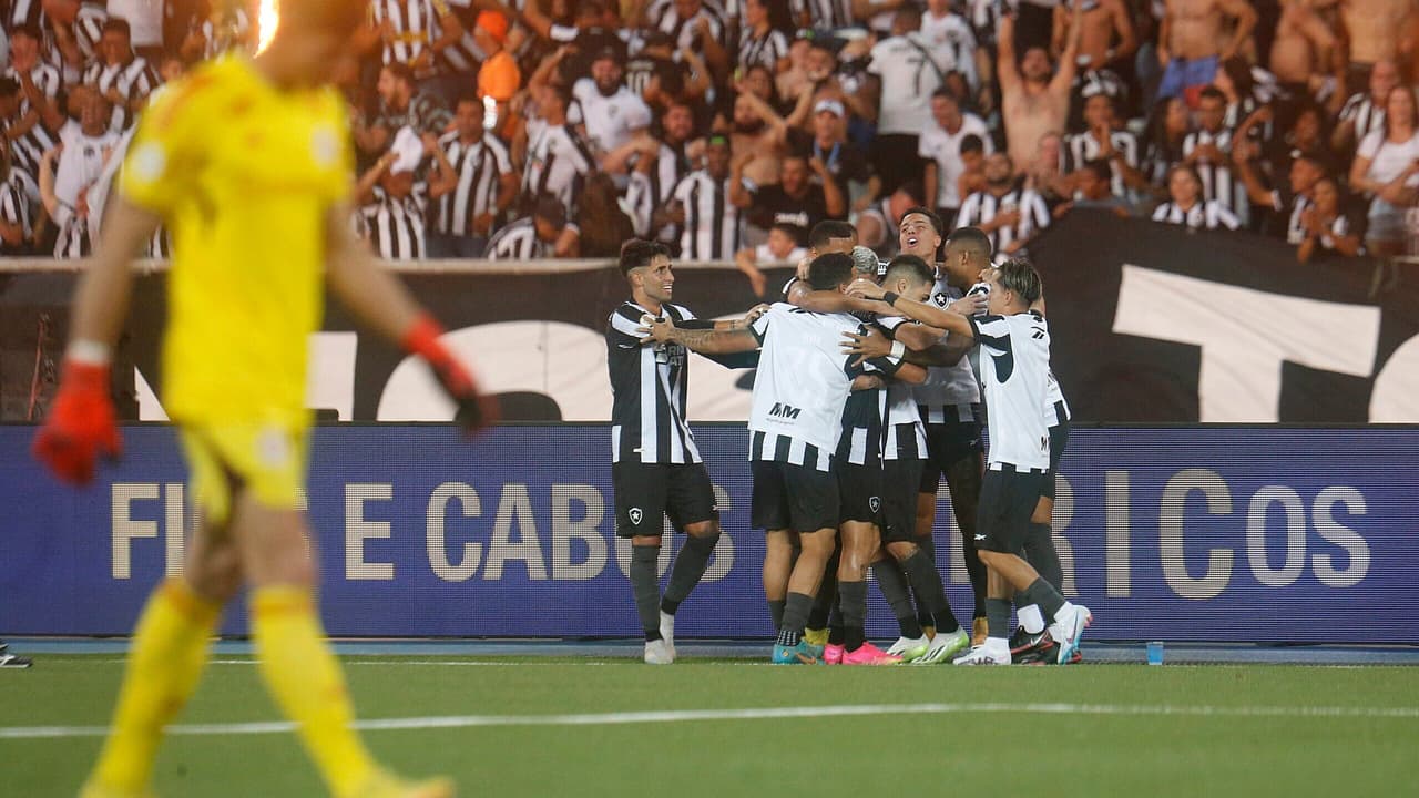 De virada, Botafogo vence o Internacional pelo Brasileirão; veja resultado