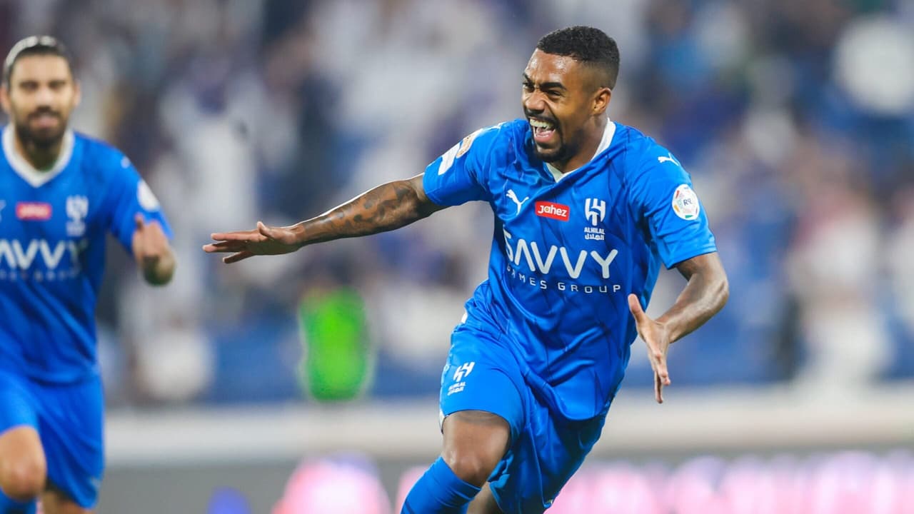 Na espera por Neymar, Al-Hilal vence Abha com show de Malcom