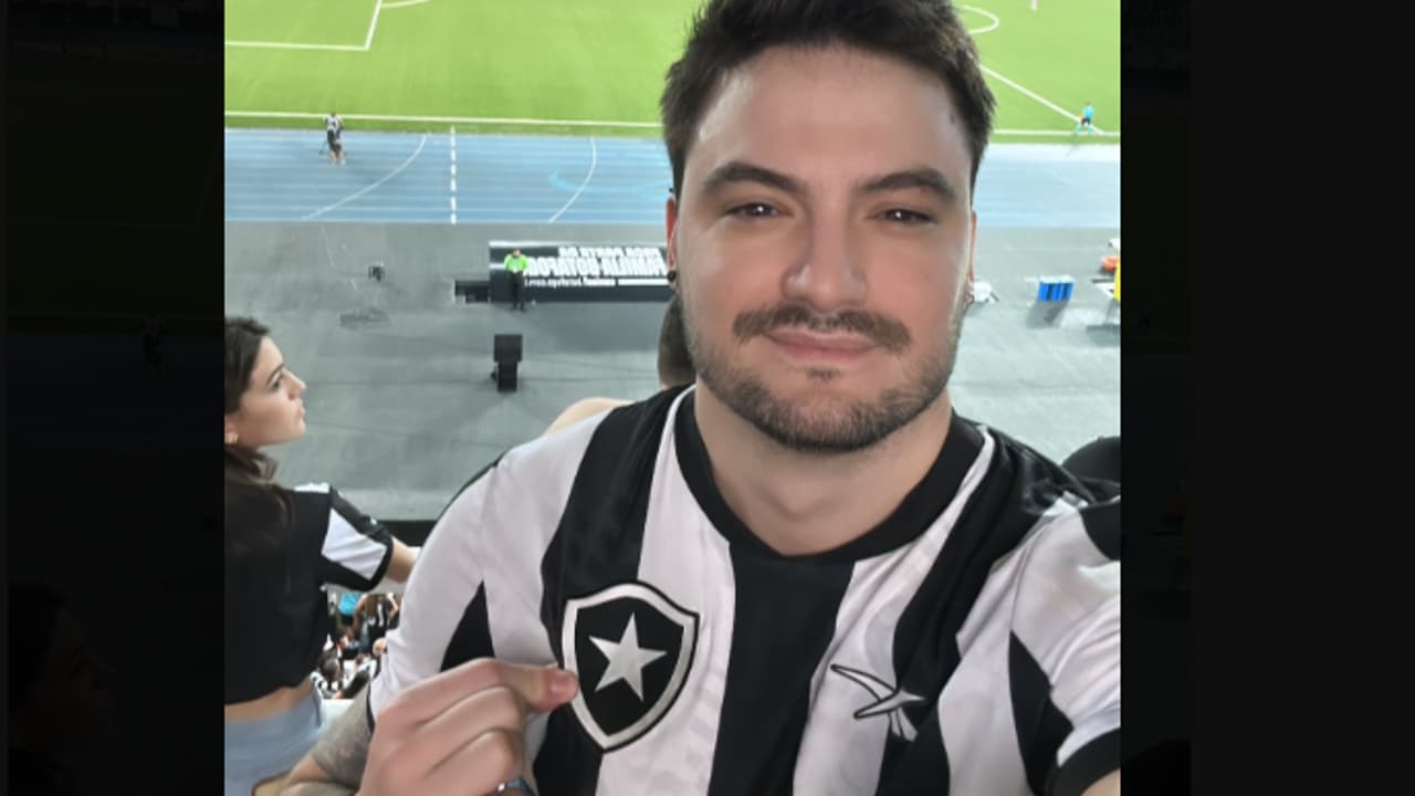 Felipe Neto se emociona com virada do Botafogo, no Nilton Santos: 'Foi ...