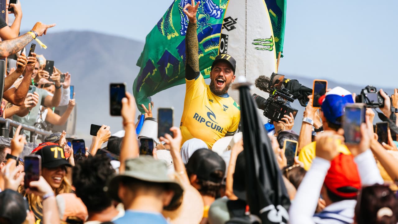Com confrontos de brasileiros, WSL divulga baterias do primeiro round da etapa de Pipeline