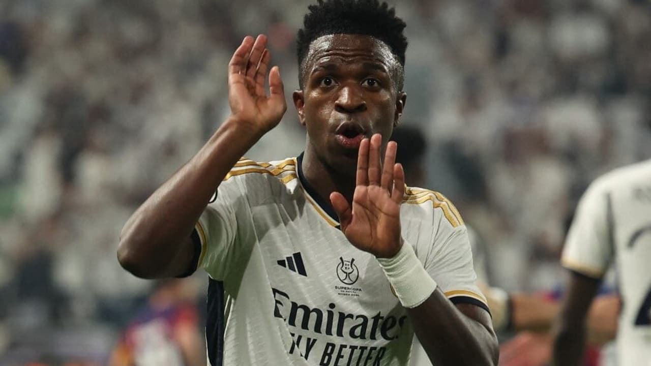 Vini Jr é o primeiro brasileiro a marcar um hat-trick pelo Real Madrid ...