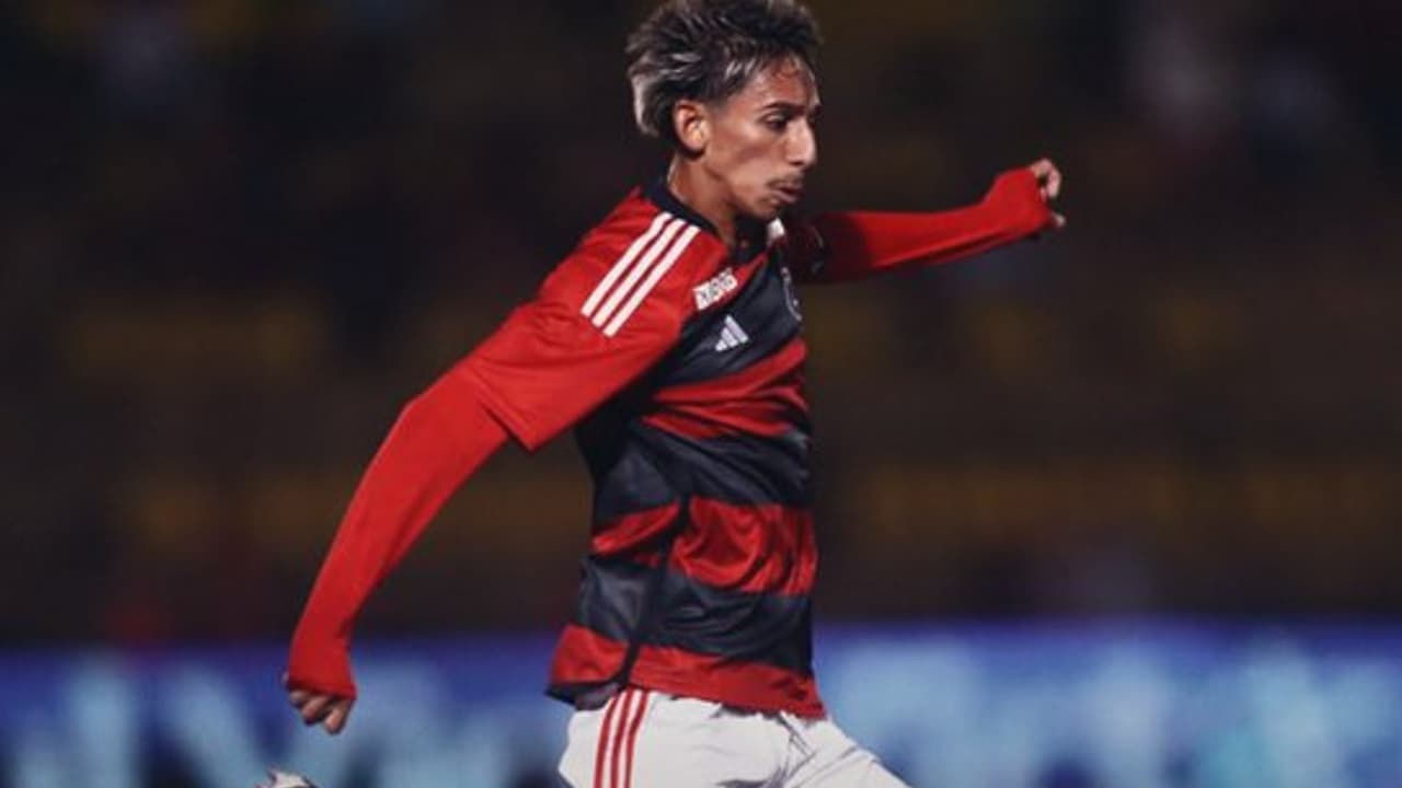 Werton marca de novo e Flamengo bate o São Bento pela Copinha 2024